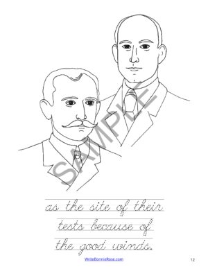 Wright Brothers Coloring Book-Level C | Made By Teachers