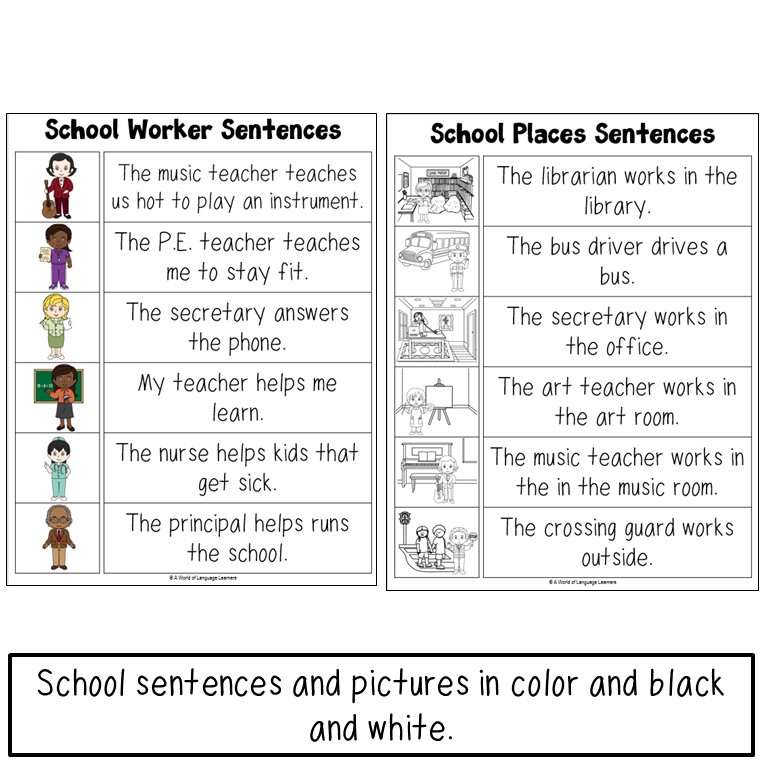 School Sentence Practice Print and Digital | Made By Teachers