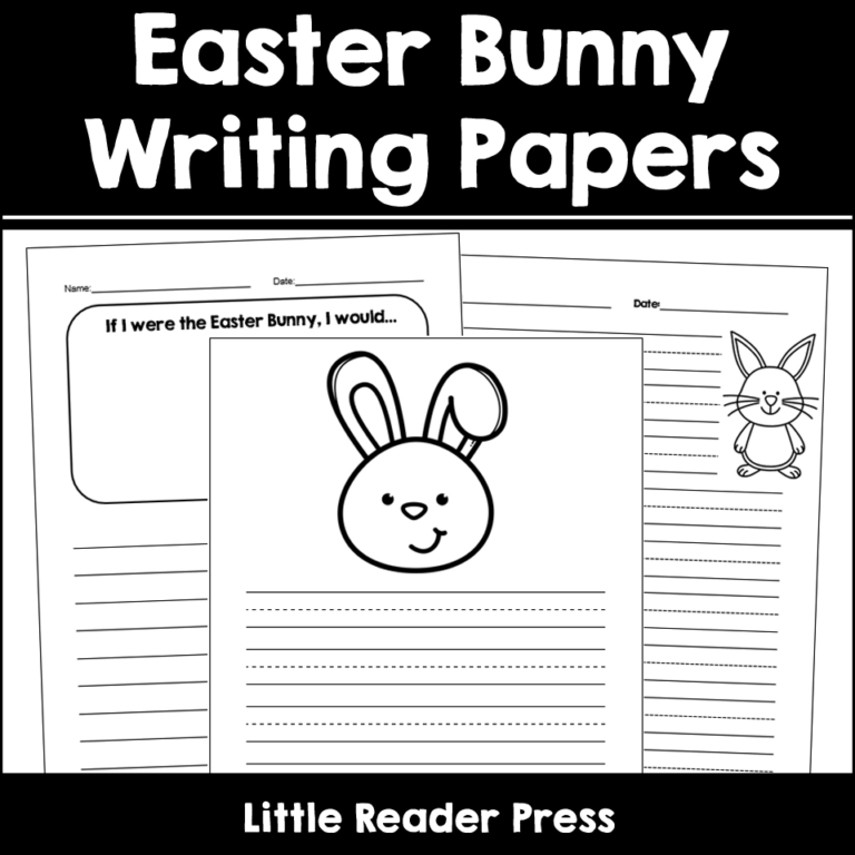 Easter Bunny Writing Papers | Made By Teachers
