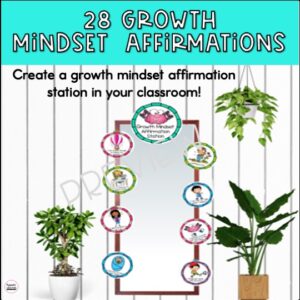 Growth Mindset Affirmation Station | Made By Teachers