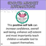 Growth Mindset Affirmation Station | Made By Teachers