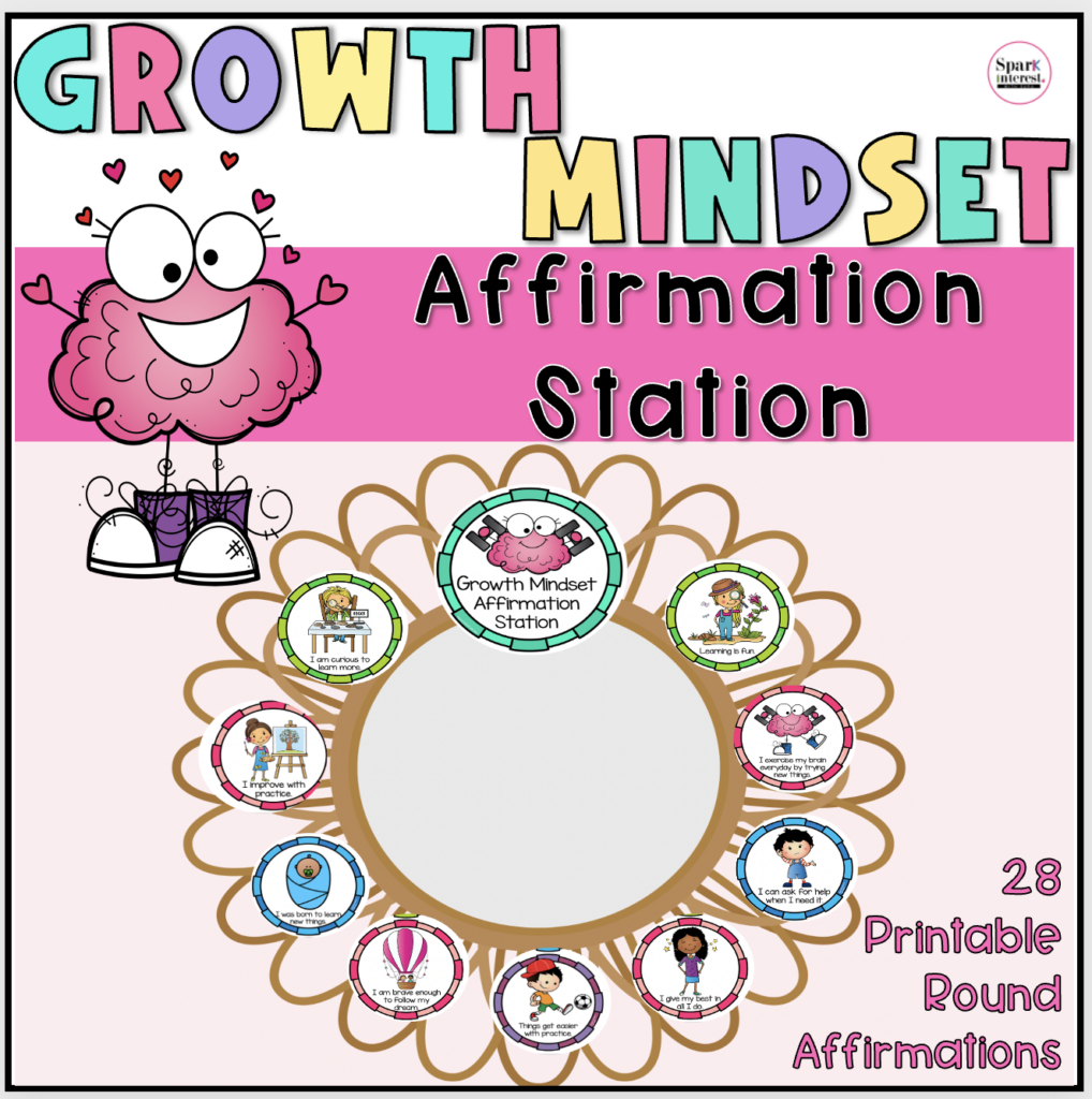 Growth Mindset Affirmation Station | Made By Teachers