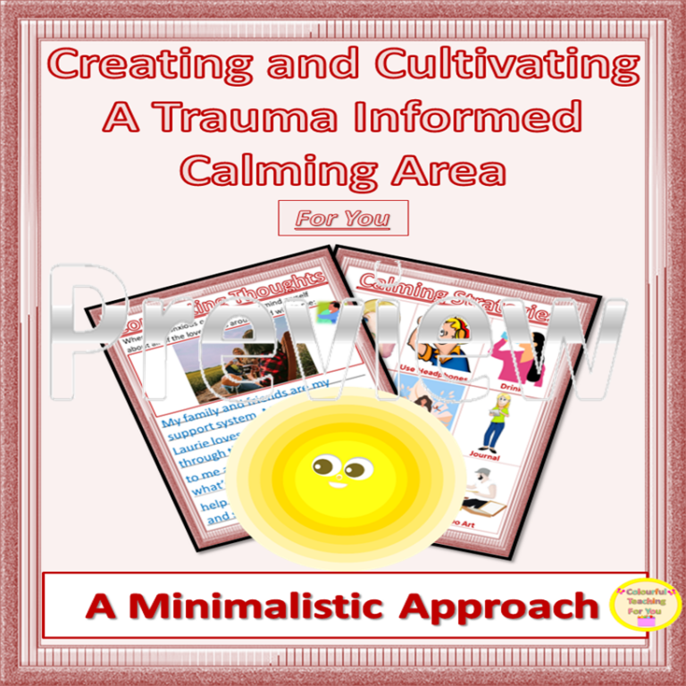 Trauma Coping Skill Activities | Self Regulation Mindfulness Journal ...