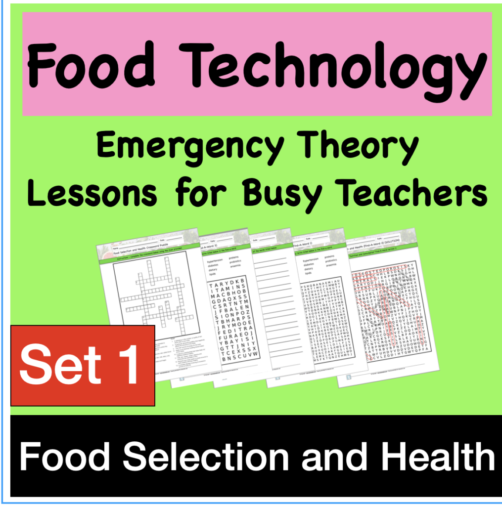 Food Technology Bundle | Made By Teachers