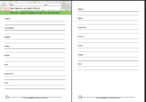 Food Technology Lessons - Set 1 - "Food Selection and Health" | Made By ...