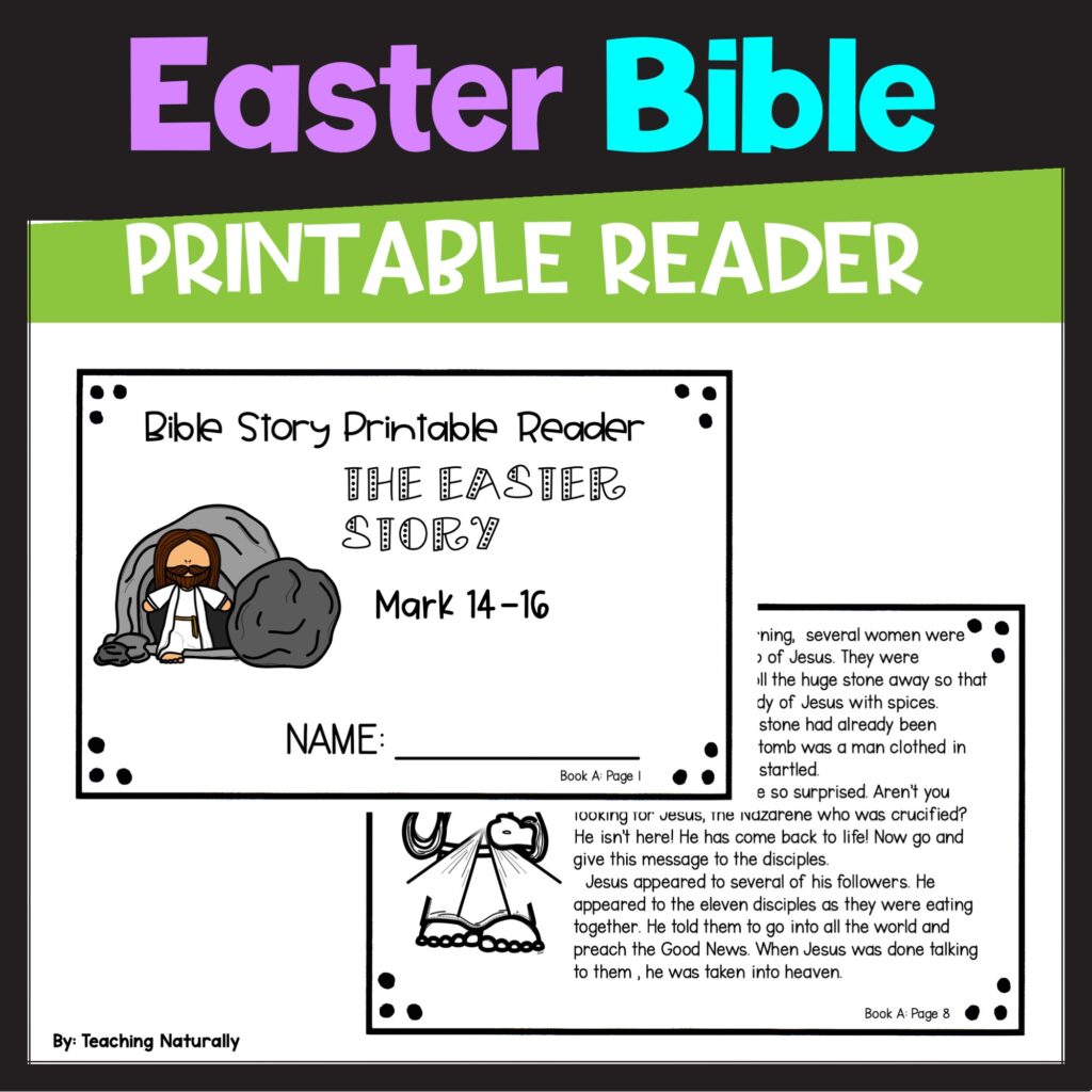 Easter Bible Story Printable Reader | Made By Teachers