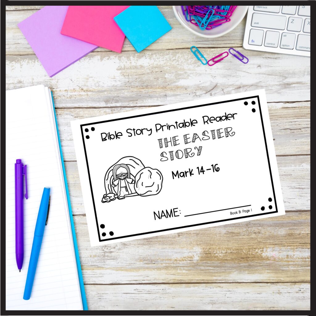 Easter Bible Story Printable Reader - Made By Teachers
