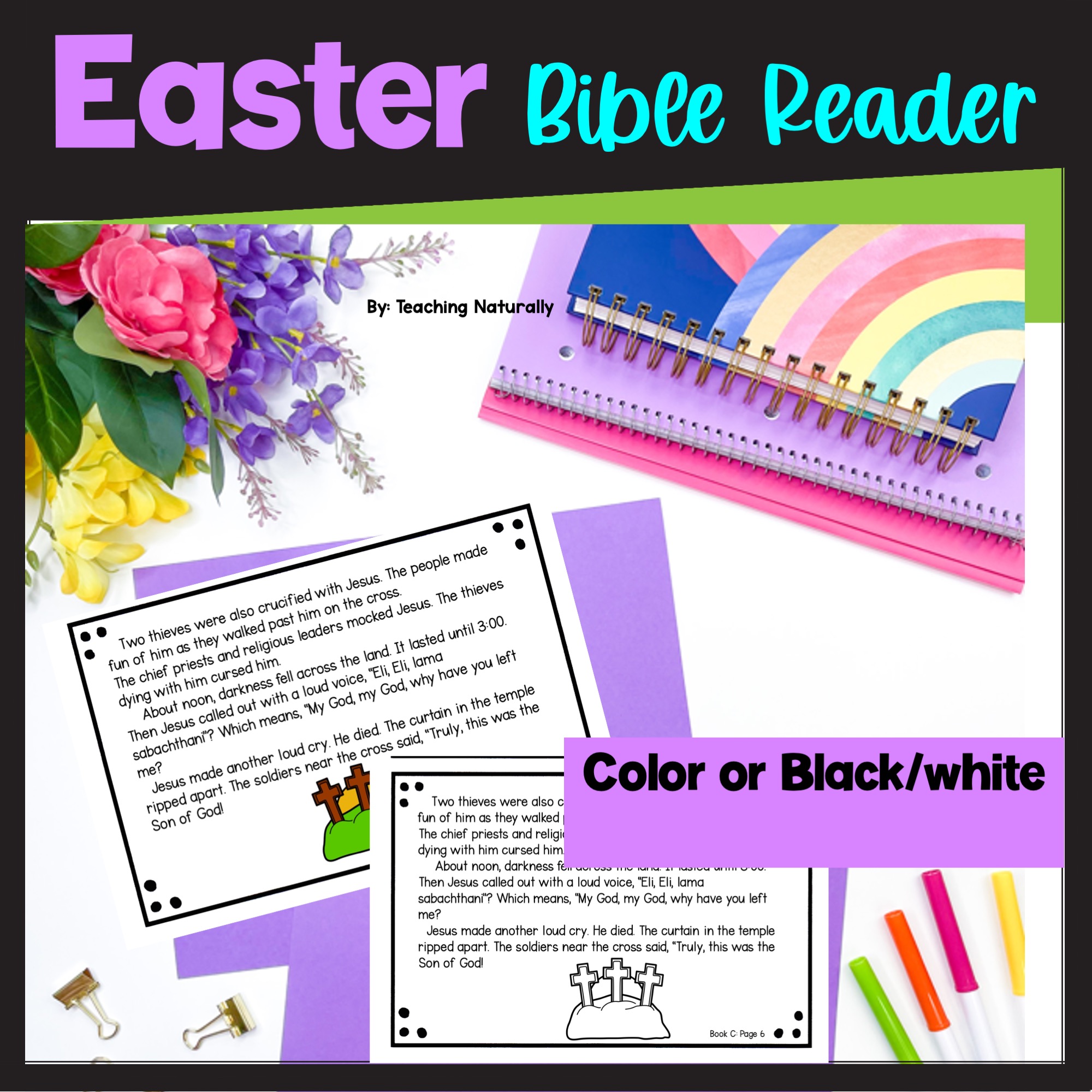 Easter Bible Story Printable Reader | Made By Teachers
