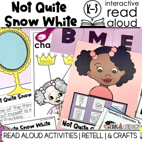 Not Quite Snow White Read Aloud Activities | Crafts + RETELL Kit ...