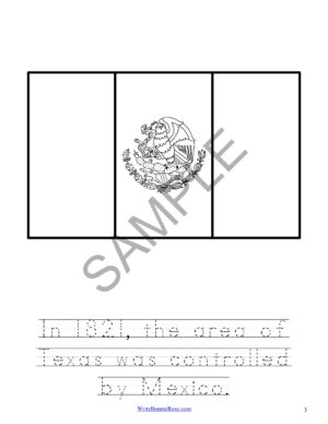 Texas Independence Coloring Book-Level B | Made By Teachers