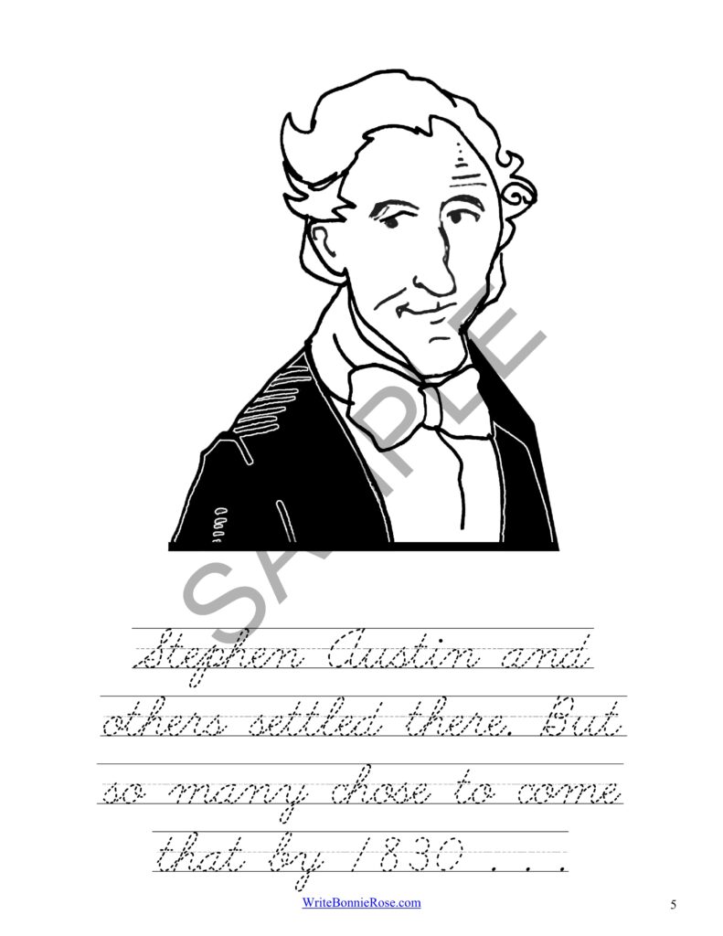 Texas Independence Coloring Book-Level C | Made By Teachers