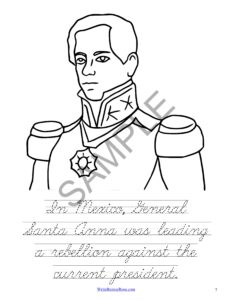 Texas Independence Coloring Book-Level C | Made By Teachers