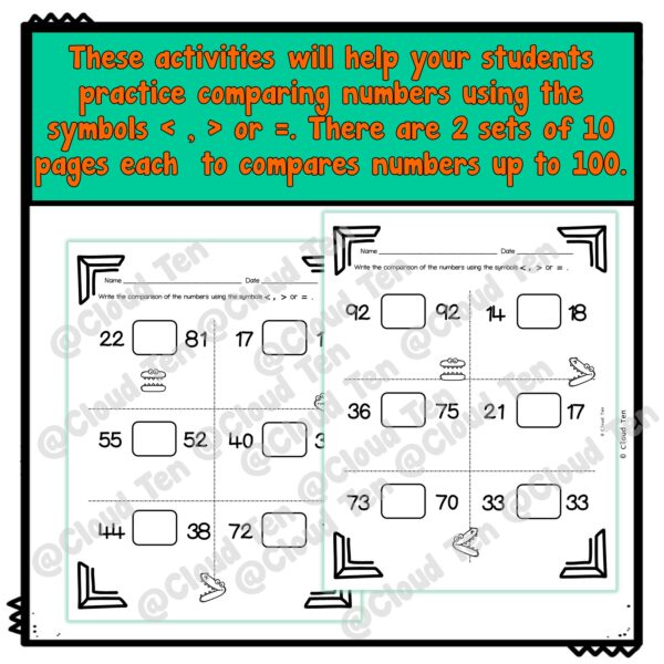 Compare numbers with symbols | Made By Teachers