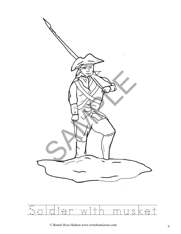 Valley Forge Coloring Book-Level A | Made By Teachers