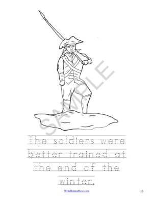 Valley Forge Coloring Book-Level B | Made By Teachers