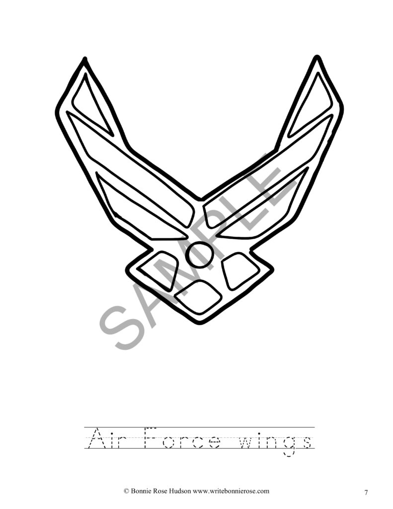 Salute Our Heroes Military Coloring Book-Level A | Made By Teachers