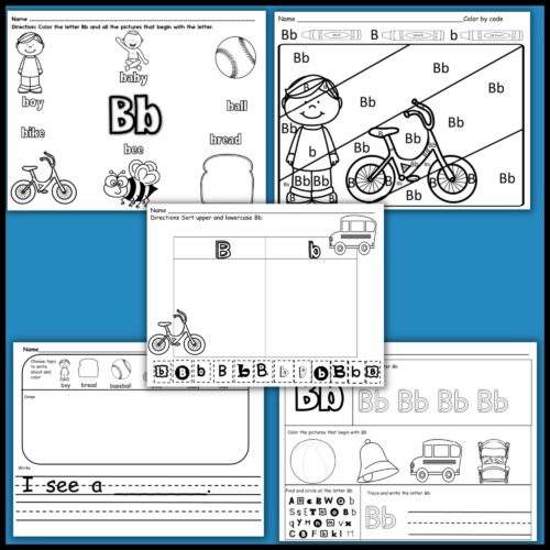 Letter Bb Worksheets | Made By Teachers