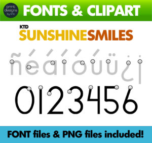Letter Tracing Font - Learn to Write Font - KTD Sunshine Smiles | Made ...