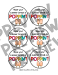 Poppin Summer Gift Tags End of Year Pop-it Fidget Popcorn Popsicle ...