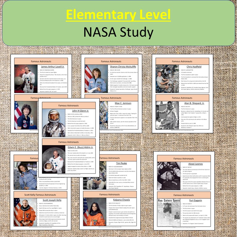 NASA Study Elementary Montessori Research Space | Made By Teachers