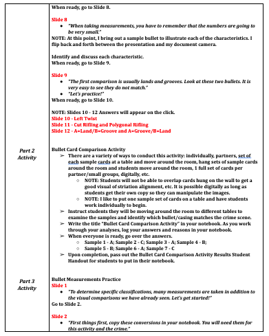 Forensic Science - Case of the Bullets and Chickens (Firearm Analysis ...