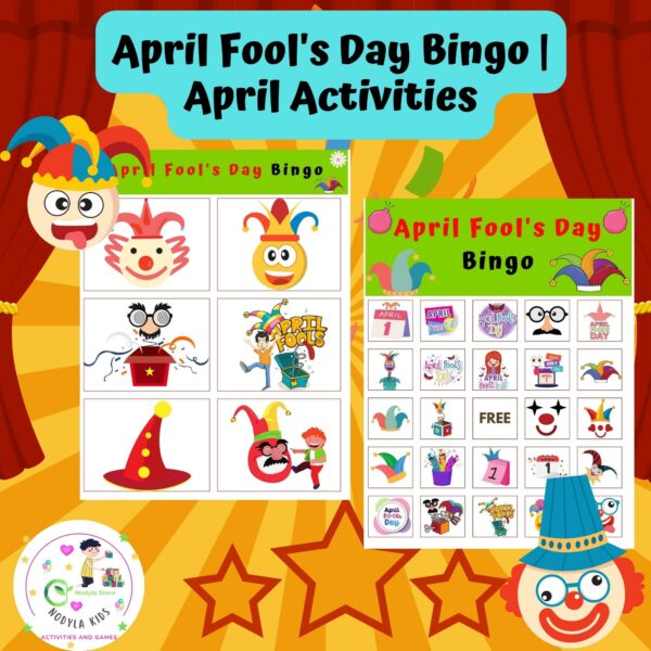 April Fool's Day Bingo | April Activities | Made By Teachers