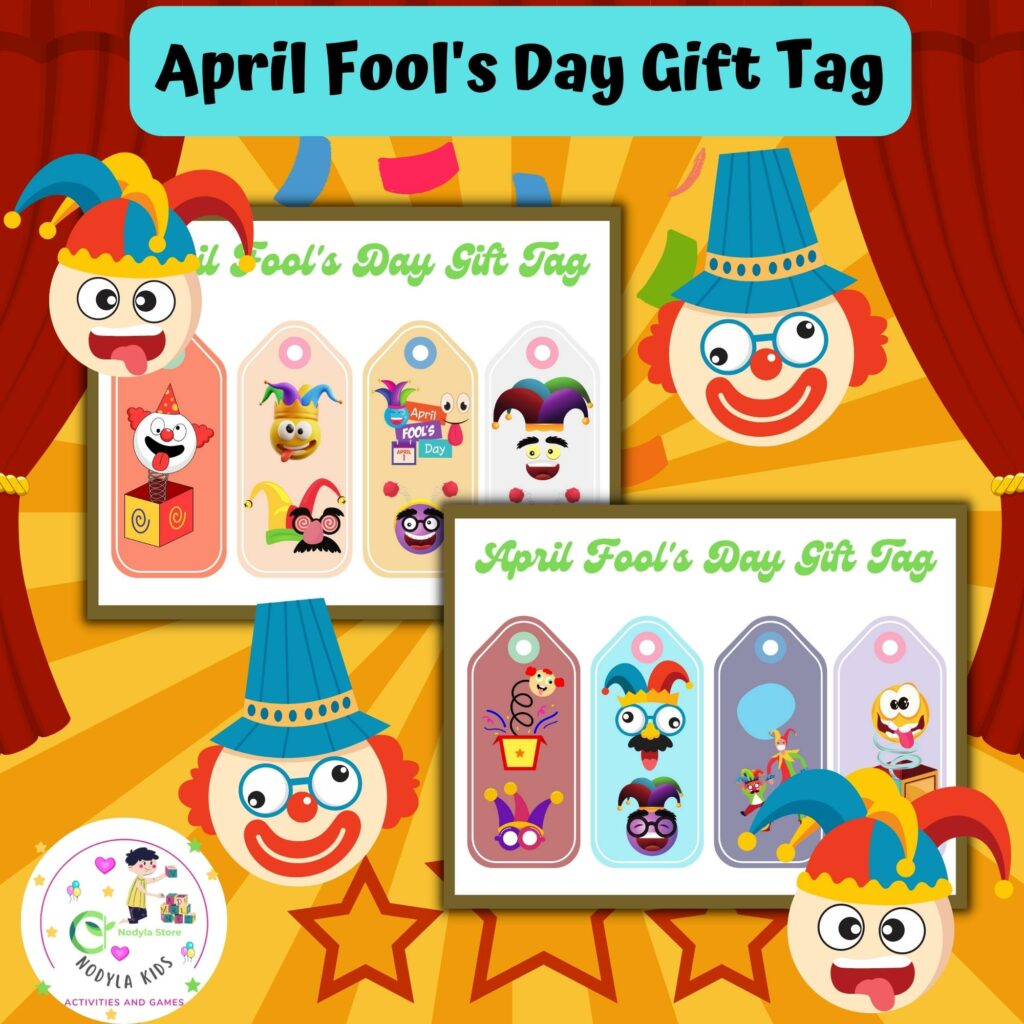 April Fool's Day Gift Tag | April Activities | Made By Teachers