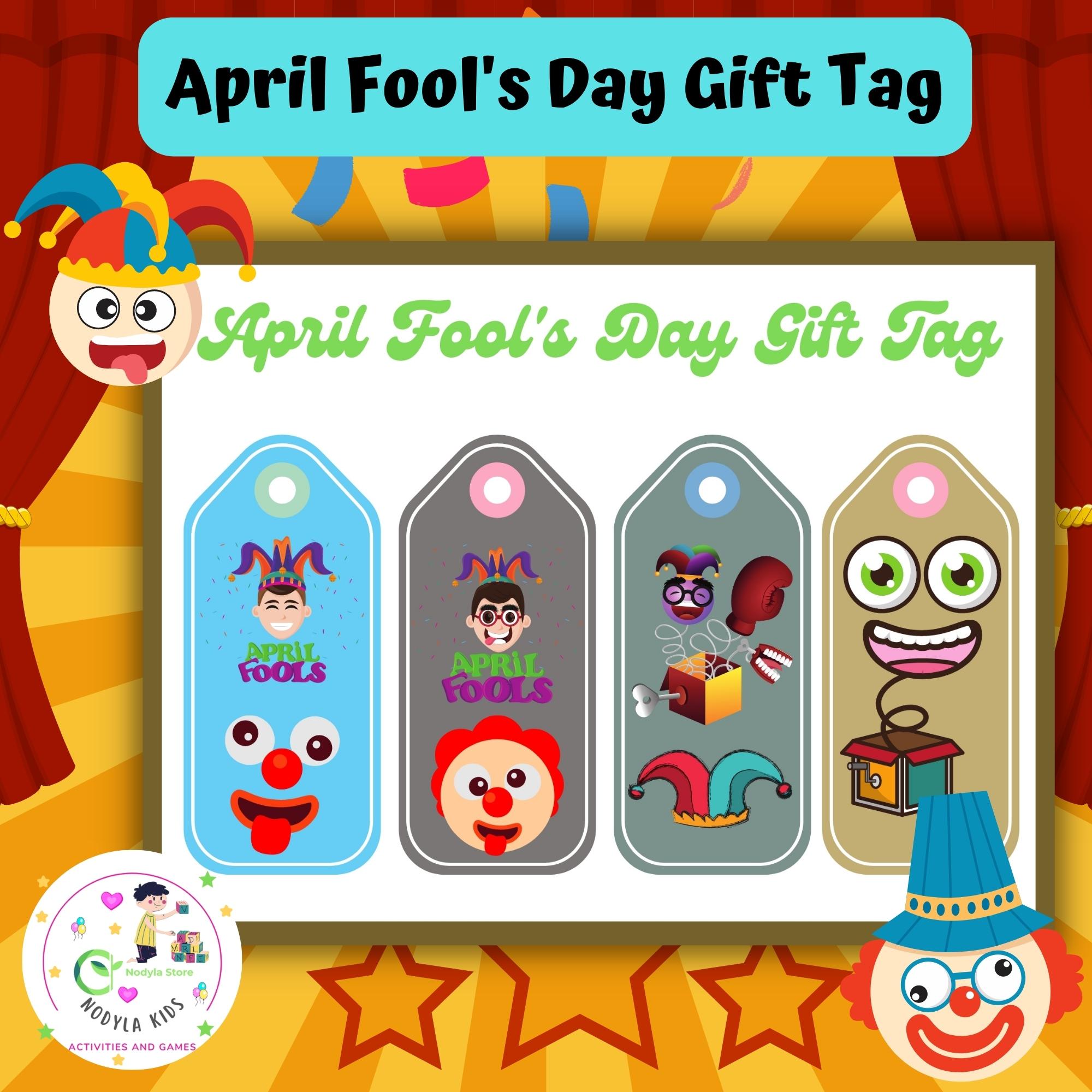 April Fool's Day Gift Tag | April Activities | Made By Teachers