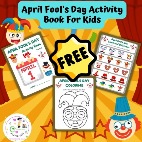 April Fool's Day Activity Book For Kids | April Activities - Free ...