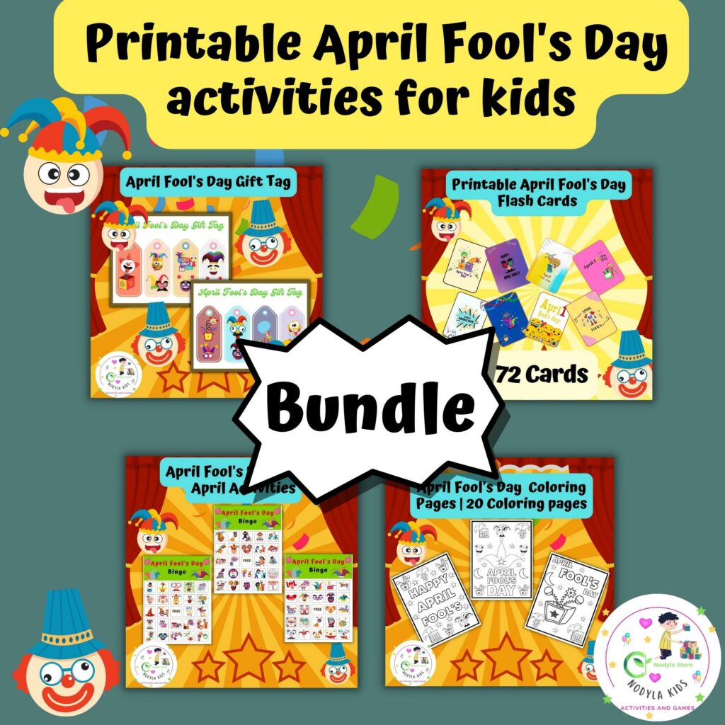 Printable April Fool's Day activities for kids bundle | Made By Teachers