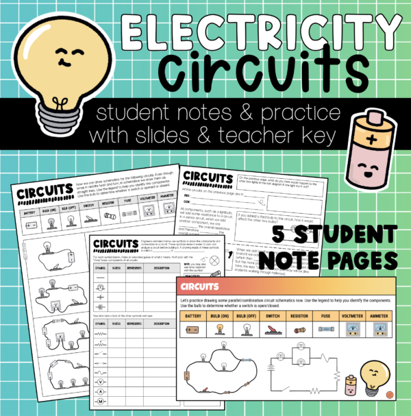 Circuits and Schematics Notes & Practice | Made By Teachers