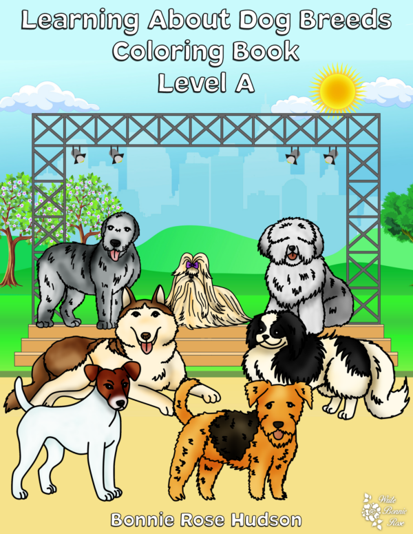 Learning About Dog Breeds Coloring Book - Level A | Made By Teachers