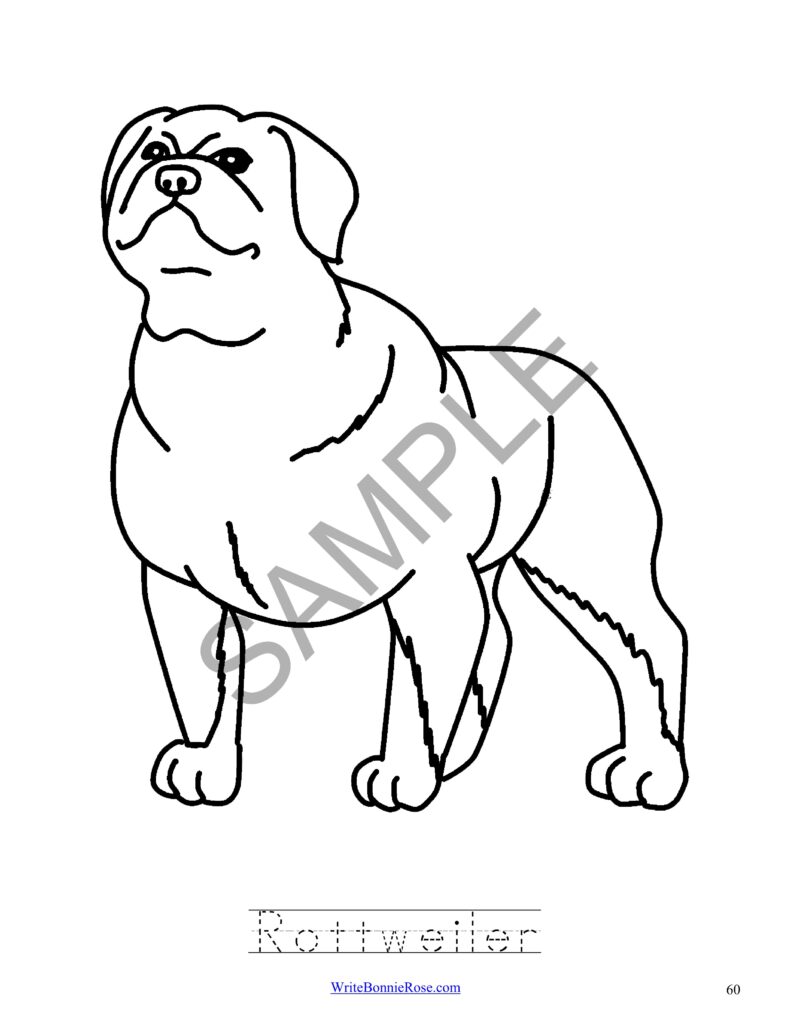 Learning About Dog Breeds Coloring Book - Level A | Made By Teachers