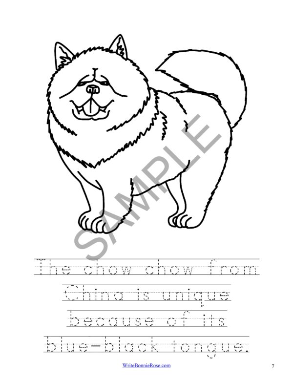 Learning About Dog Breeds Coloring Book - Level B | Made By Teachers