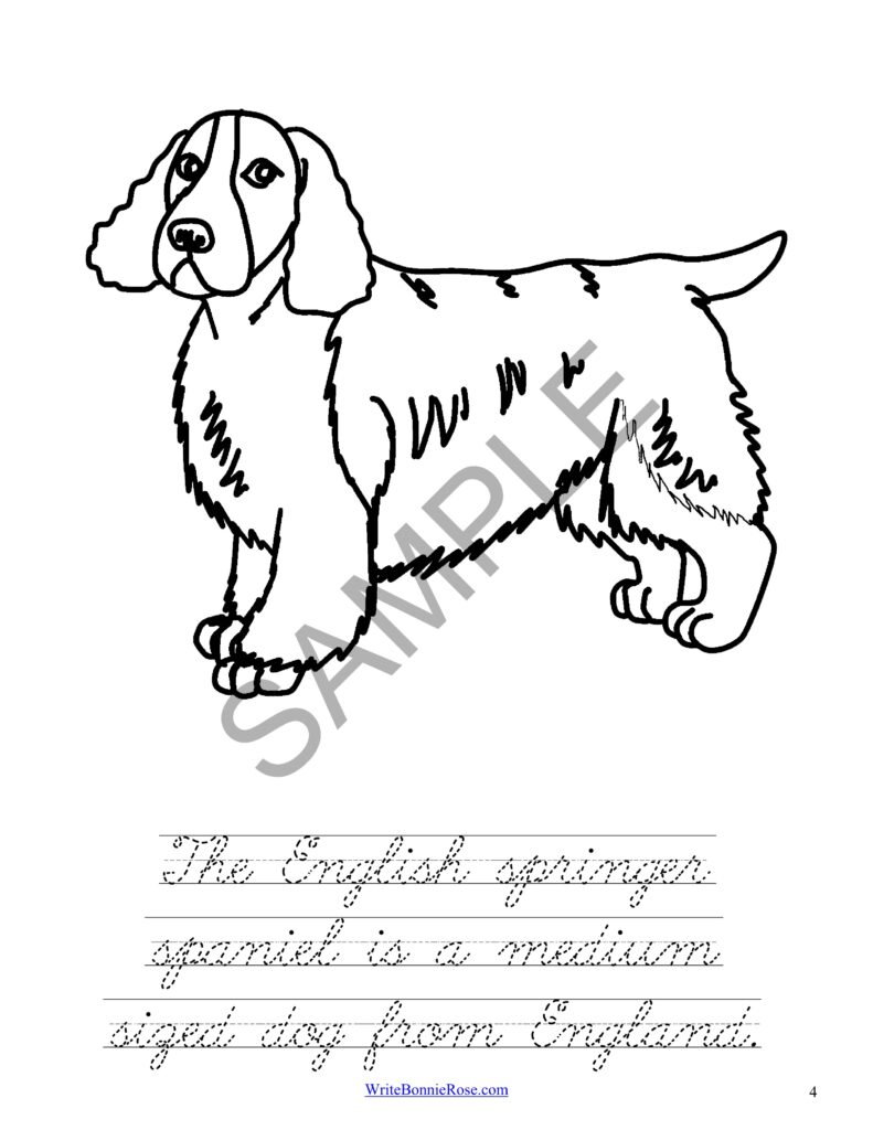 Learning About Dog Breeds Coloring Book - Level C | Made By Teachers