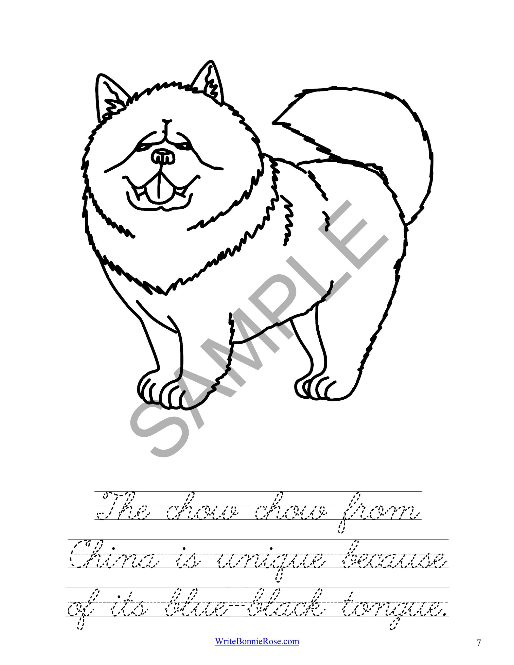 Learning About Dog Breeds Coloring Book - Level C | Made By Teachers