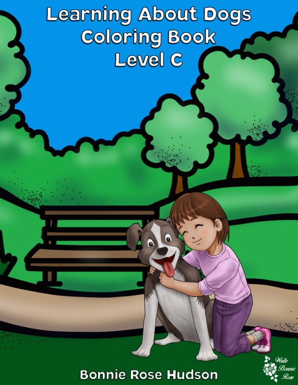 Learning About Dogs Coloring Book - Level C | Made By Teachers
