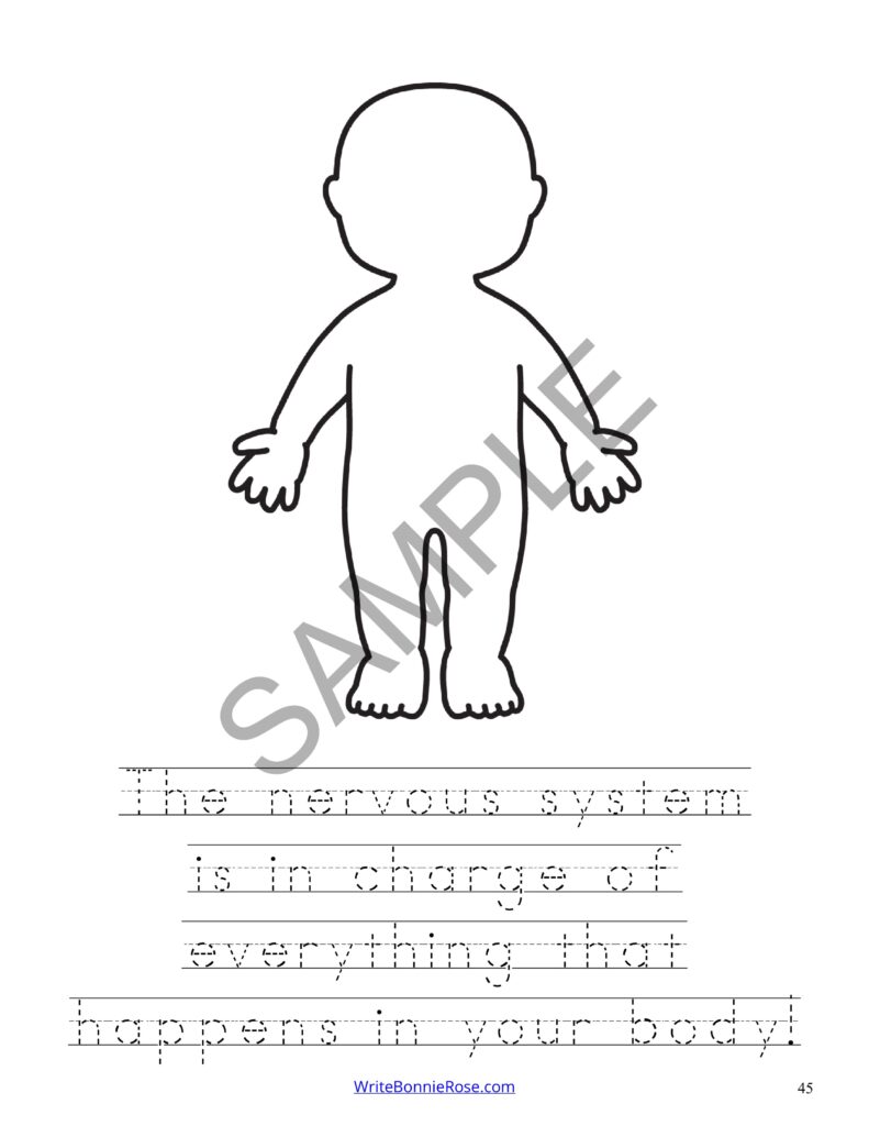 Questions & Answers Coloring Book About Science: Body Systems-Level B ...