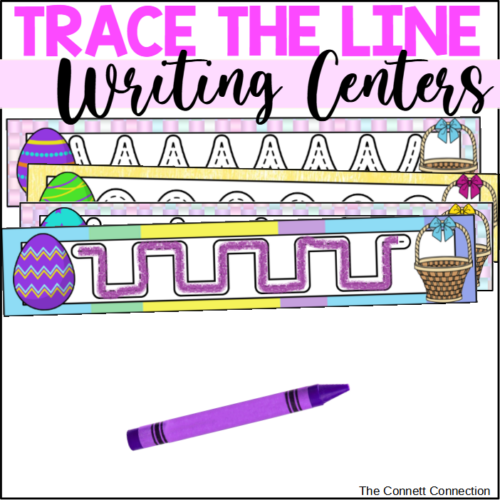 Easter Prewriting Tracing Lines for Writing Centers and Fine Motor ...