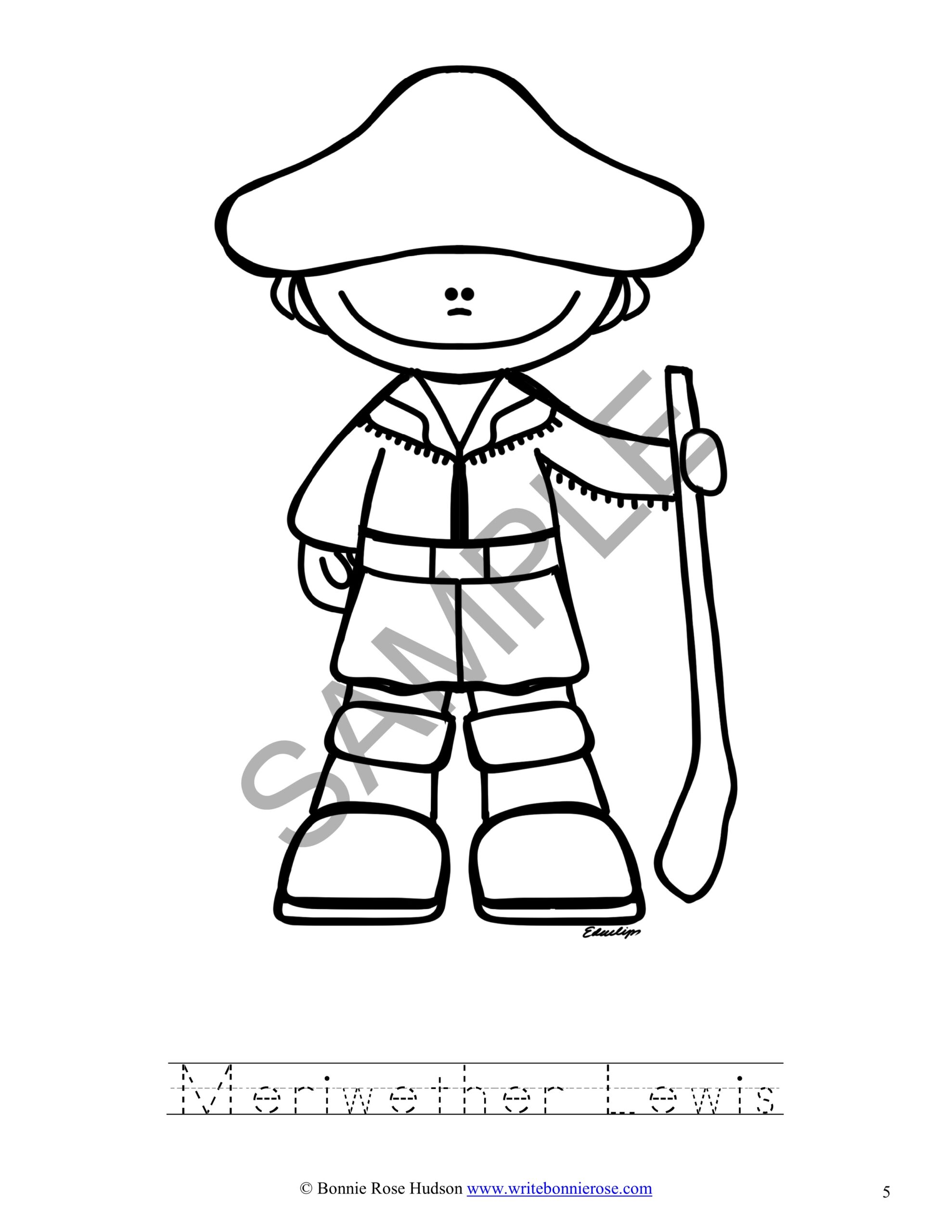 New World Explorers Coloring Book-Level A | Made By Teachers