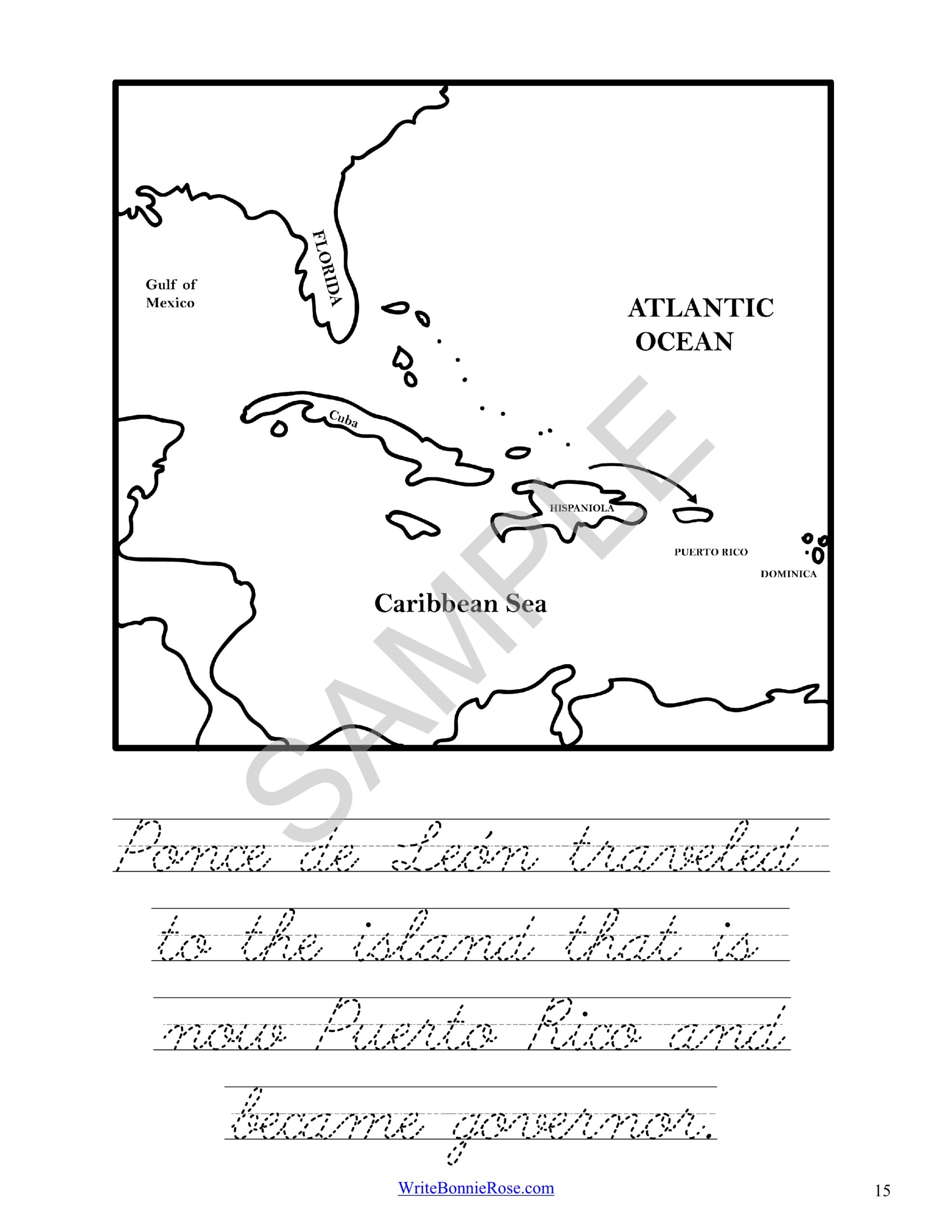 Ponce de Leon Coloring Book-Level C | Made By Teachers