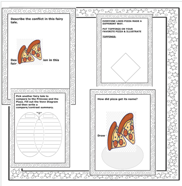 THE PRINCESS & THE PIZZA: READING LESSONS & INTERDISCIPLINARY ...