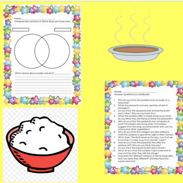 STONE SOUP READING LESSONS AND EXTENSION ACTIVITIES | Made By Teachers