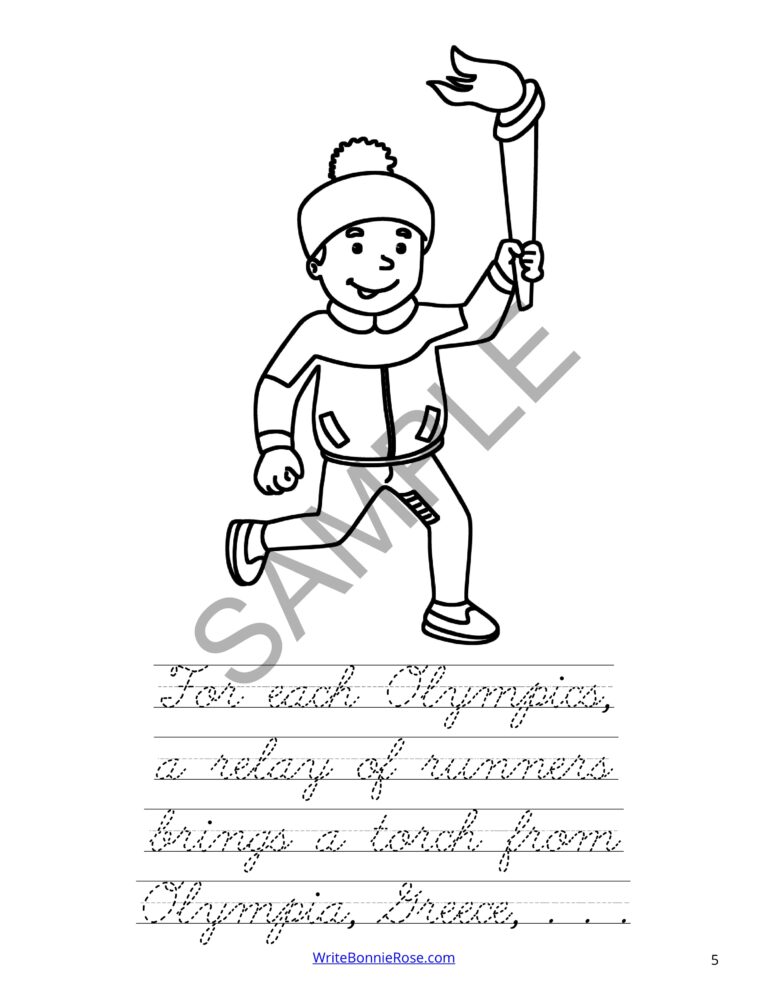 Winter Olympic Games Coloring Book-Level C | Made By Teachers