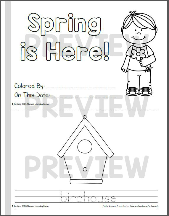 Spring Coloring Pages | Made By Teachers