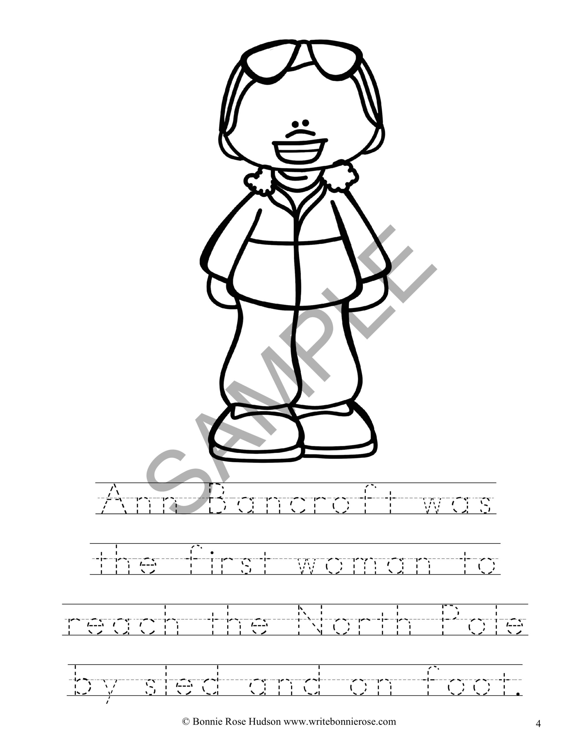 World Explorers and Travelers Coloring Book-Level B | Made By Teachers