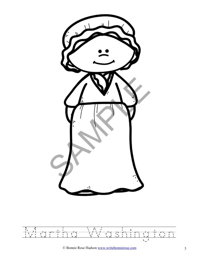 U.S. First Ladies Coloring Book-Level A | Made By Teachers