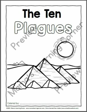 The Ten Plagues Coloring Pages | Made By Teachers