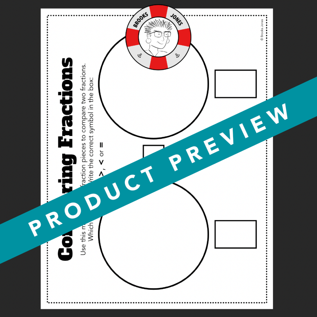 Comparing Fractions Mat & Pieces Set: Hands-On Activity | Made By Teachers