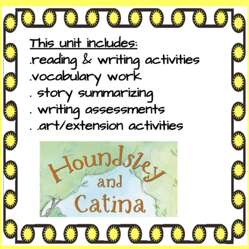 HOUNDSLEY & CATINA BOOK 1 - READING LESSONS & ACTIVITIES | Made By Teachers